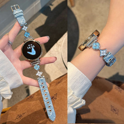 适用VIVOOPPO四叶草真皮表带