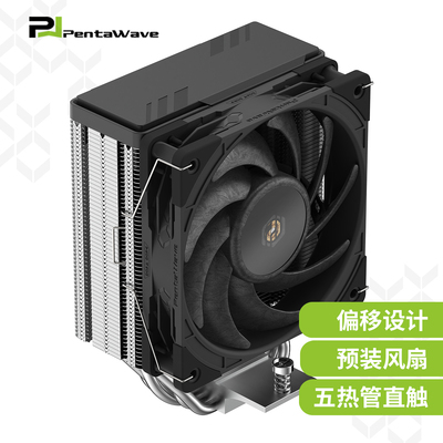 PENTAWAVE攀威Z05CEX银黑散热器