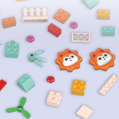 极速Marble Run Architecture Castle Building BlQocks Car Acti