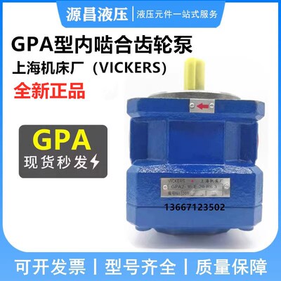 上海机床厂齿轮泵 GPA2-10-E-20-R6.3 6/16 GPA1-4/2 40/25/63 3