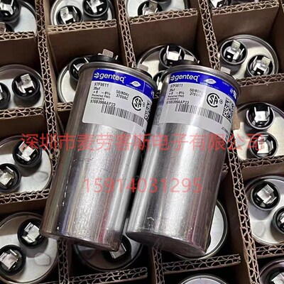 genteq 97F9611 35UF 370VAC GE通用 全新 龙标 电机启动电容