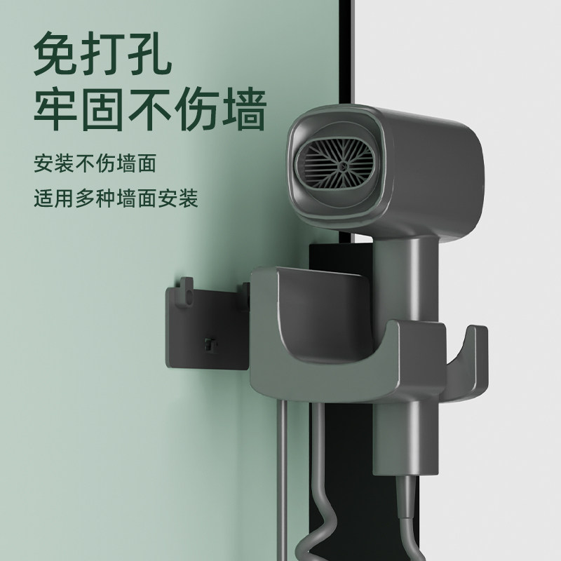 酒店壁挂式吹风机免打孔大功率干发器峰洁电吹风宾馆风筒民宿专用