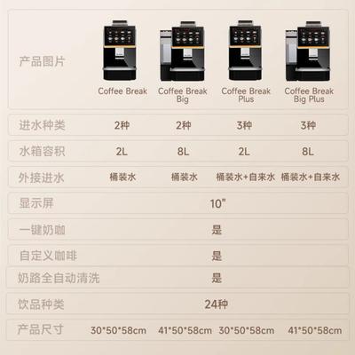 DrCoffee咖博士F11升级款coffe break全自动一键智能商用咖啡机