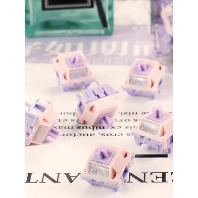 Mmd公主轴V4机械键盘替换轴定制线性轴高保真声音轴体配备光导柱