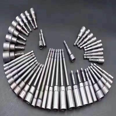 套筒批头钻尾螺丝套筒头子风批套筒8*42 8*65 8*100 8*150英制1/4