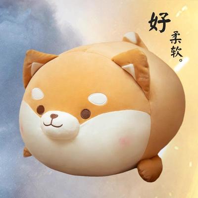 可爱柴犬公仔趴趴狗抱枕毛绒玩具柯基玩偶儿童生日圣诞礼物送女生