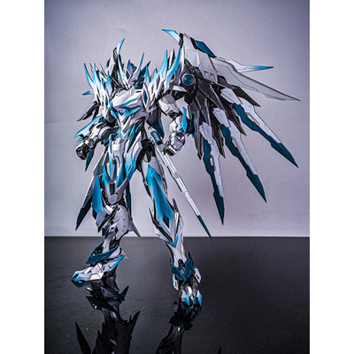 魔改金属摩动核拼装模型机甲手办