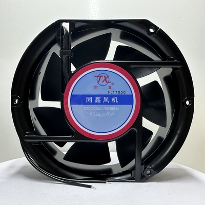 全新同鑫轴流风机 TX17052HB AC220V 380V机柜变频器铝框散热风扇