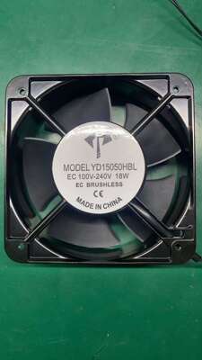 全新YD15050HBL 宽电压 EC110V-240V 18W大风量滚珠轴承散热风扇