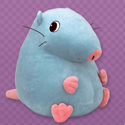 新品pizza tower stupid rat plush披萨塔笨老鼠毛绒玩具玩偶公仔