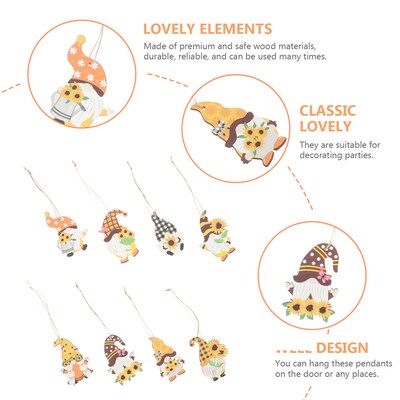 新品Signs Pendant Gnomes Farmhzouseplaques Wall Plaque Slice