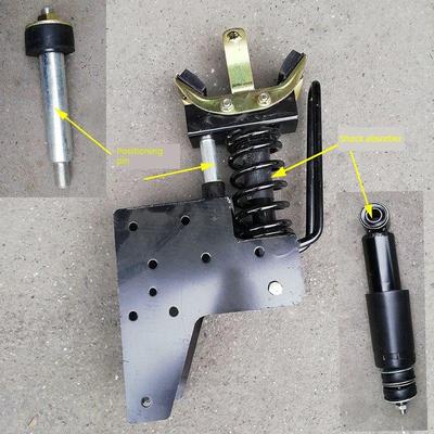 湖北大运运途征途G5致胜G6驾驶室后悬减震器支架定位销带弹簧支架