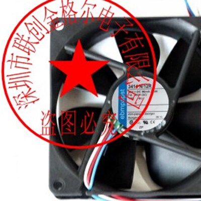 TYP 3414 3414N/12 R 24V 96MA 2.3W原装德国三线德国进口风扇