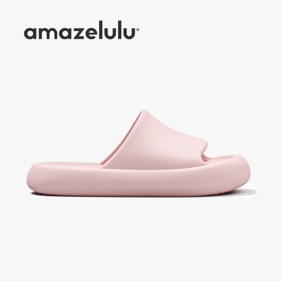 amazelulu新款厚底多巴胺凉拖鞋
