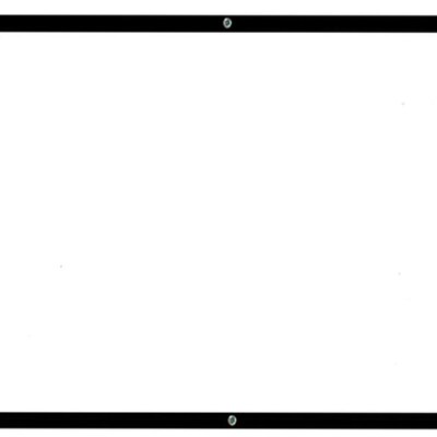 成越84寸4:3白塑简易幕布 便携投影布散幕 带孔带黑边1.71*1.26米