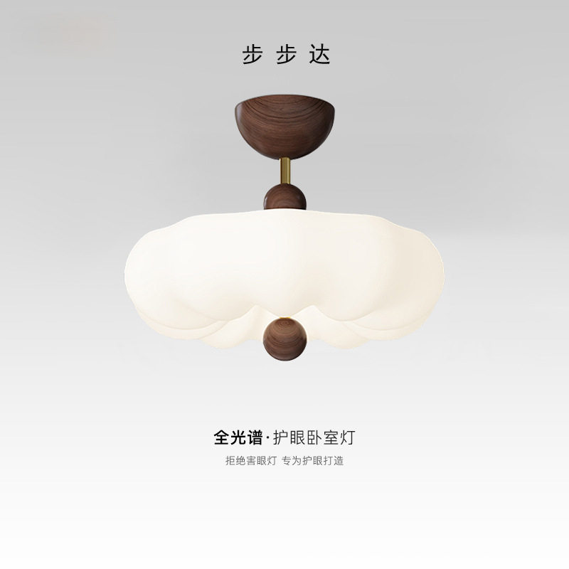 法式中古卧室灯吸顶灯新款南瓜南洋风复古主卧书房间浪漫艺术灯具