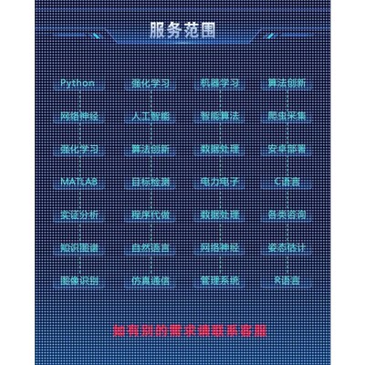 Python代编写深度学习指导cv机器学习强化学习代码机器学习辅导