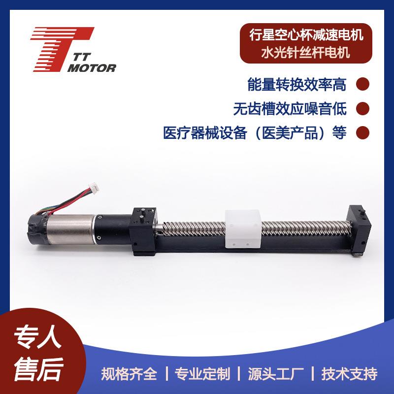 12v微型直流空心杯减速电机导入仪推进齿轮电机大推力水光针电机
