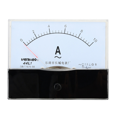 44l1交流电流表毫安表30a 50a 100ma 200/5A指针ac安装仪表互感器