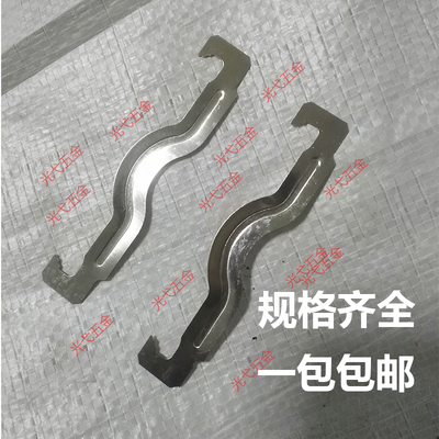 KBG弹簧卡片20管卡25蝴蝶卡JDG电线管固定丝杆R吊卡不锈钢吊筋卡