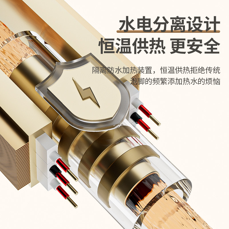 一品康泡脚桶全自动加热恒温足浴盆家用过膝高深洗脚盆按摩足浴器