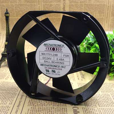 南韩MECHATRONICS MA1751L24B FSR DC24V 0.48A 17CM双滚珠风扇