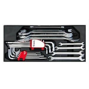 欧洲YATO易尔拓YT-55452内六角扳手及开口组合工具26件套