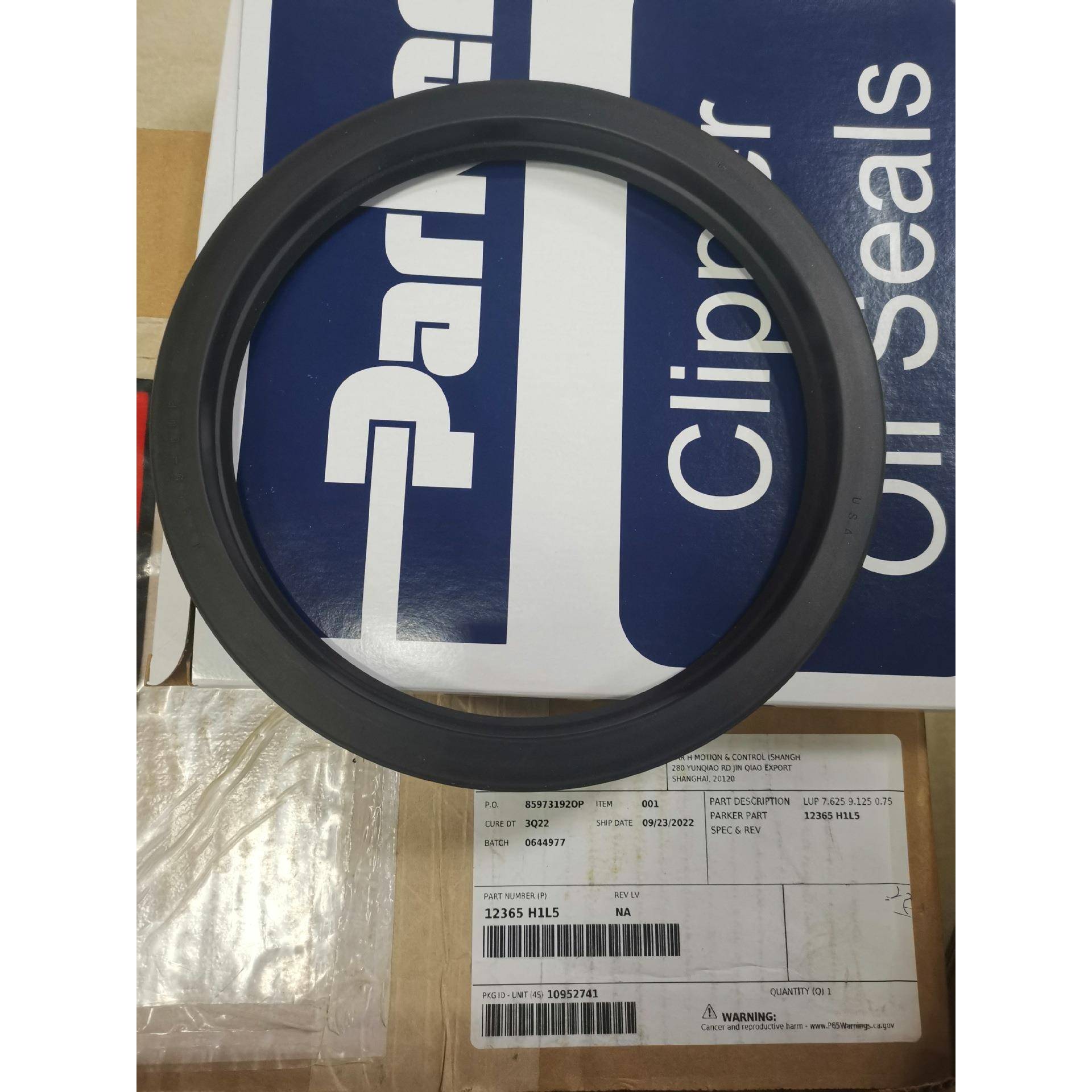 12365H1L5Parker油封其他液压元件嵌入式