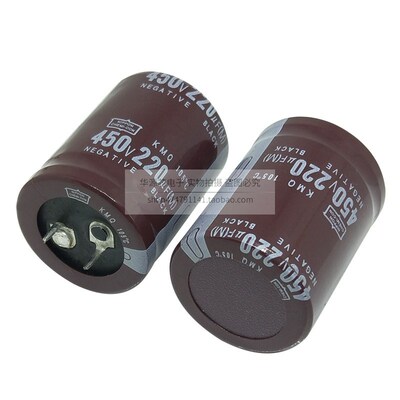 450V牛角直插电解电容250V 400V150 220 270 330MUF 470UF 390 56