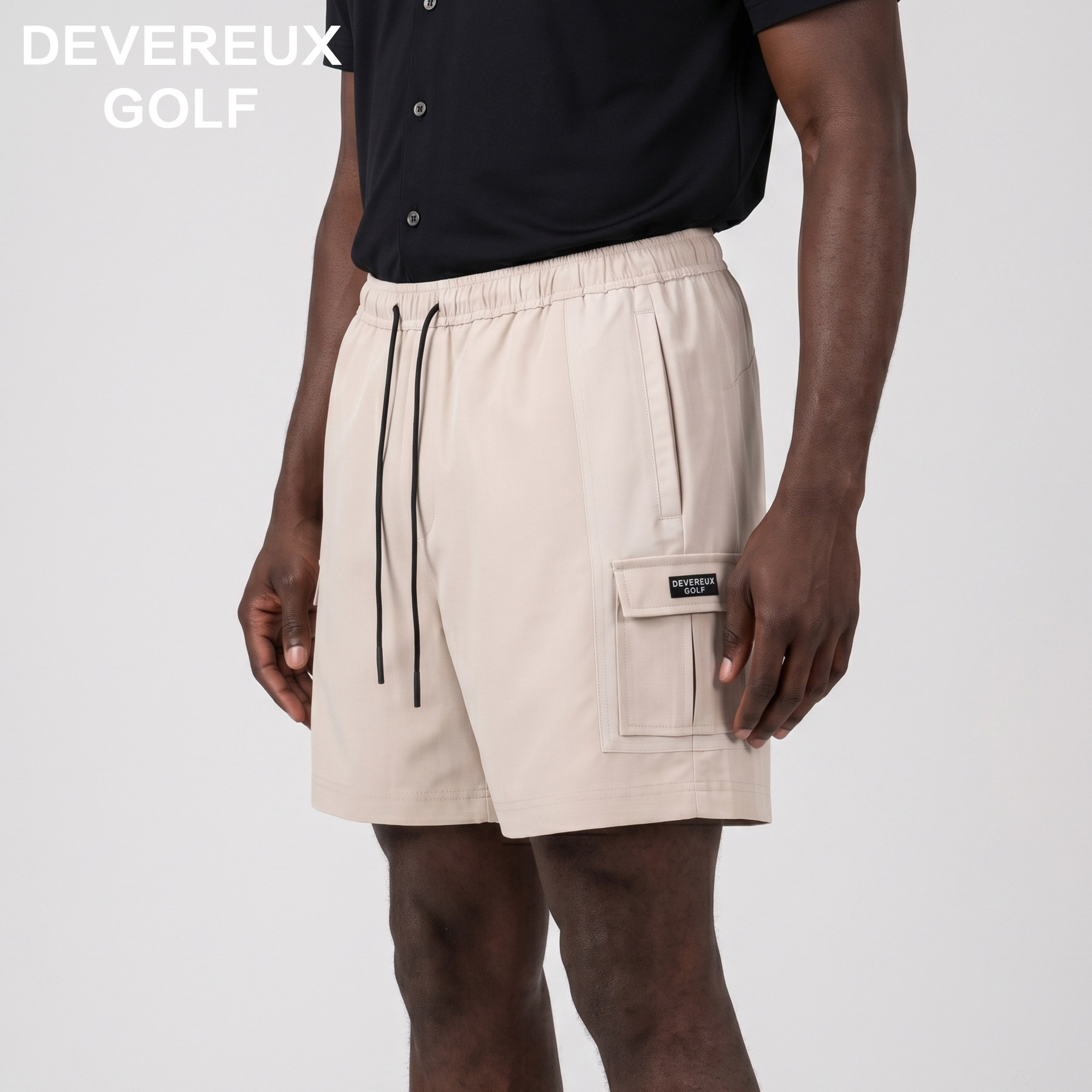 Devereux Golf男士高尔夫短裤夏季运动休闲工装五分裤多口袋透气