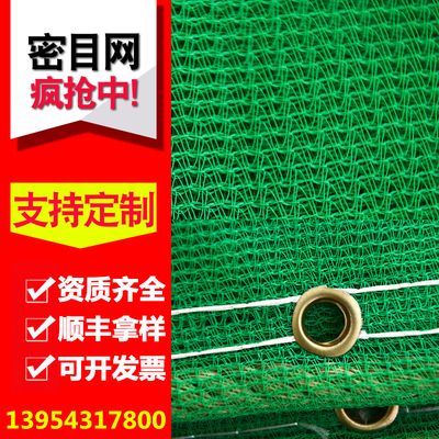 阻燃建筑安全网防护网密目网施工电梯G围网防尘网工地盖土网绿化