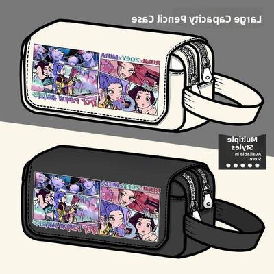 Kpop猎魔女团周边笔袋米拉佐伊鲁米二次元同人谷子大容量文具盒