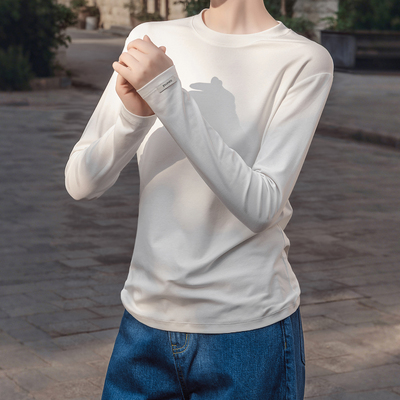 【知喜ziJoy】醋酸兰精天丝T恤女