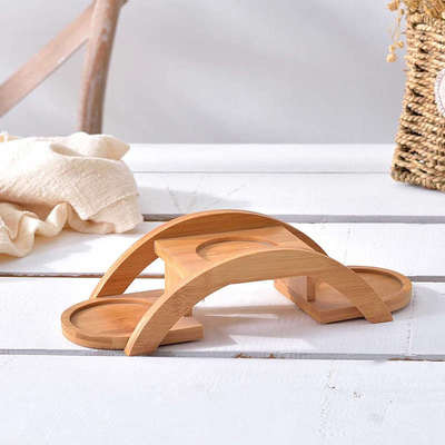 MOLA.Moon.花架子竹架落地桌面室内多层阳台多肉创意花盆 | 柯月