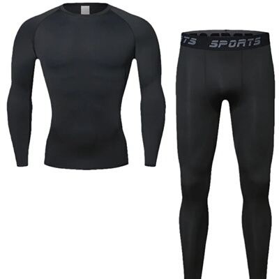 Winter Men Thermal Underwear Set Mens Fleece Lined Warm Und