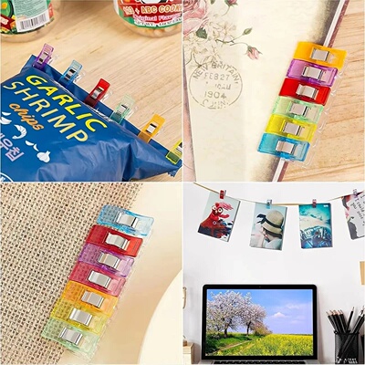 50PCS Sewing Clips Colorful Clips Multipurpose Plastic Craf