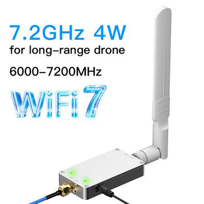 WiFi信号放大器 6000-7200Mhz大功率4W信号放大器 7-36V射频模块