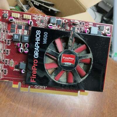 议价AMD FirePro W600专业显卡，2G显存，6个mi
