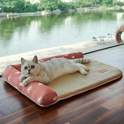 Pet Cooling Mat Dog Cat Bed Non-Toxic Cool Summer Pad 4Sizes