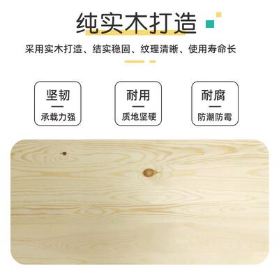 幼重教午睡床儿托童实木午休管木叠床橡木XWT-1290叠床松木小床幼