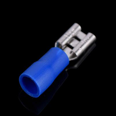 FDD2-187冷压接线端子 内径4.8母插簧式预绝缘端子 1000祇