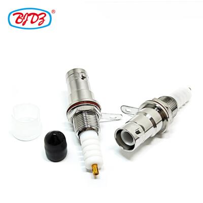 频SHV穿墙焊接头 5000V防击穿 铜芯镀金 Solder工艺 工业级设计