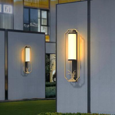 景中式户外墅壁B1422灯室外壁灯防水别外墙壁灯庭院门柱灯花园观