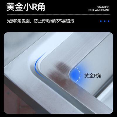 不锈钢槽条水池不锈钢通学食堂商用不锈钢长条洗手长池不锈钢校通