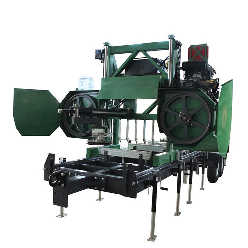 JR1000D全自大锯木型机床木工数控卧式龙门木带锯机大直径动原材