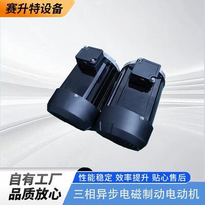 YEJ-71L2-4三相异步电磁制动电动机紧凑型无风扇电机厂家供应