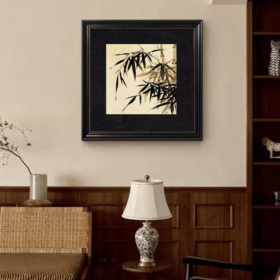 法式复景古画客厅装饰中古FQU风小画众艺术沙发背组合挂宋代美学