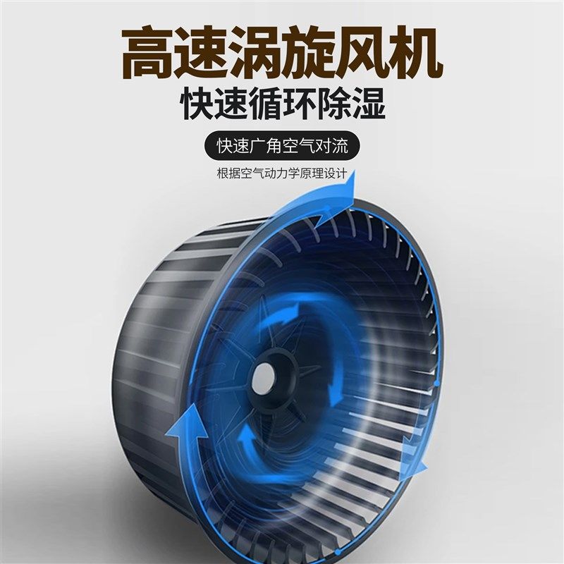 美伦嘉壁挂式除湿机家用化妆室悬吊式天花板除湿机新风工业地下室