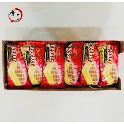 现货包邮新加坡Apollo斑斓蓝莓原味阿波罗蛋糕432克早餐午茶好吃