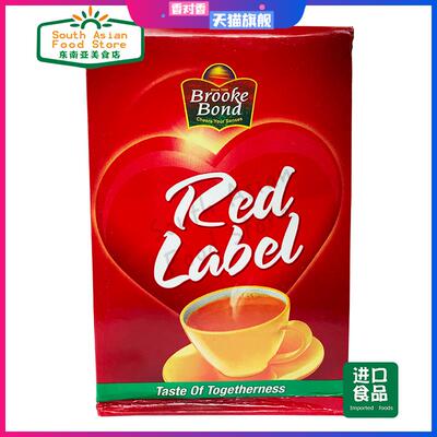 Indian food布鲁克邦德红茶 Black tea 红标茶 Red Label Tea红茶